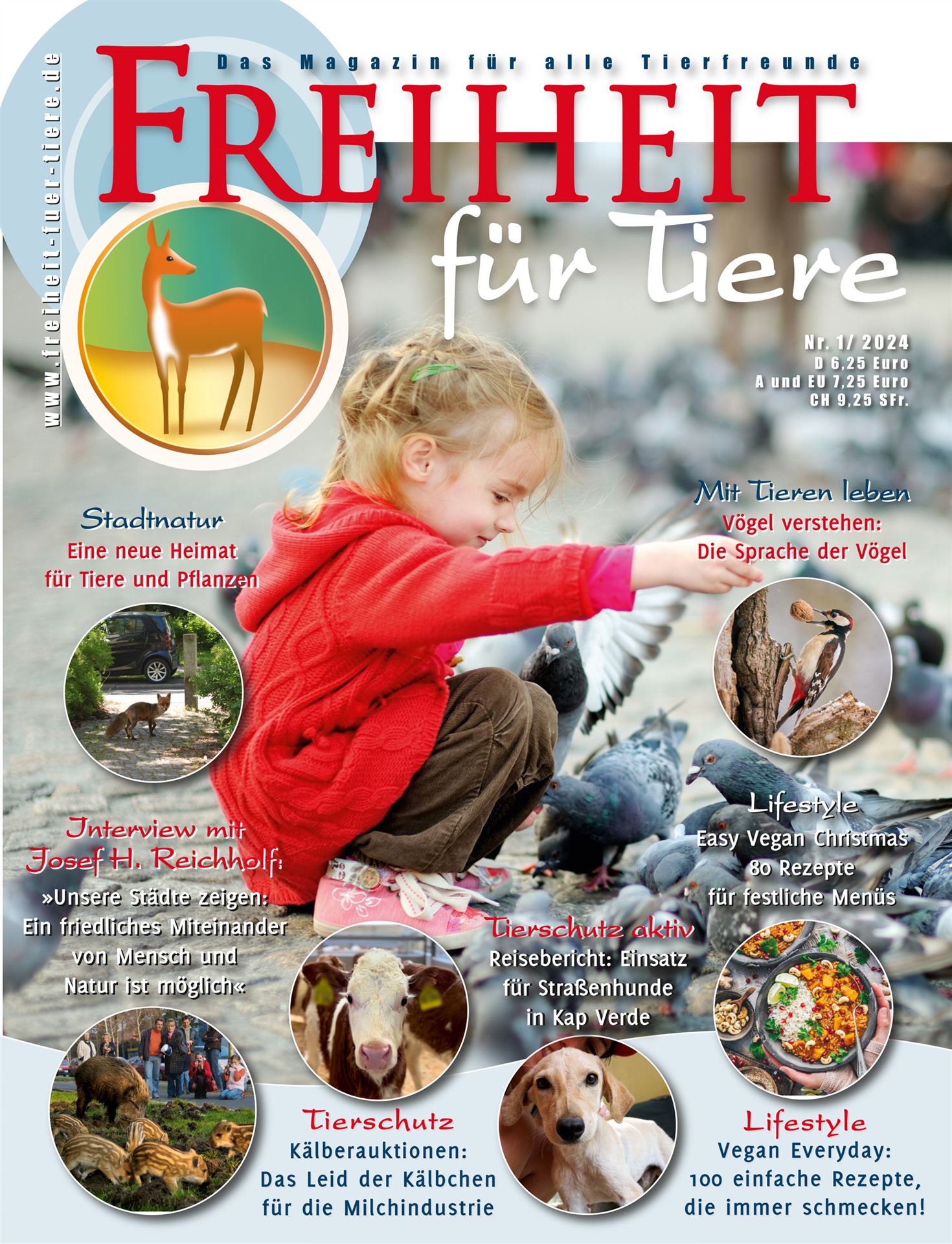 Freiheit für Tiere 1/2024 bestellen